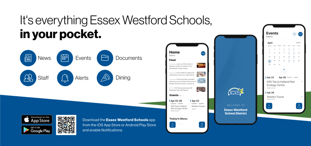 Download the New EWSD Mobile App! | Essex High School